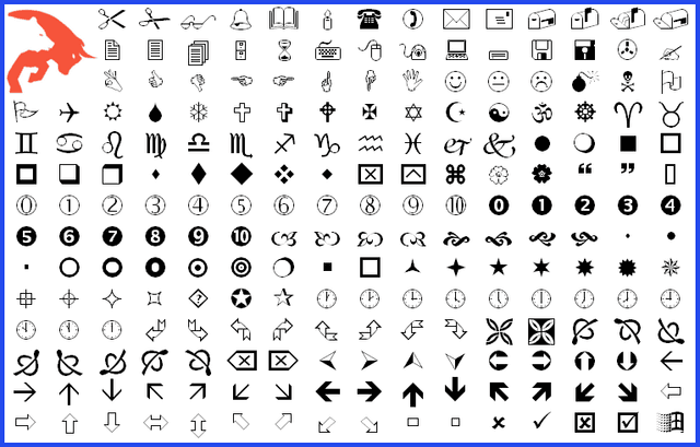 راهنمای نصب فونت Wingdings - 🟧ترید اِریا